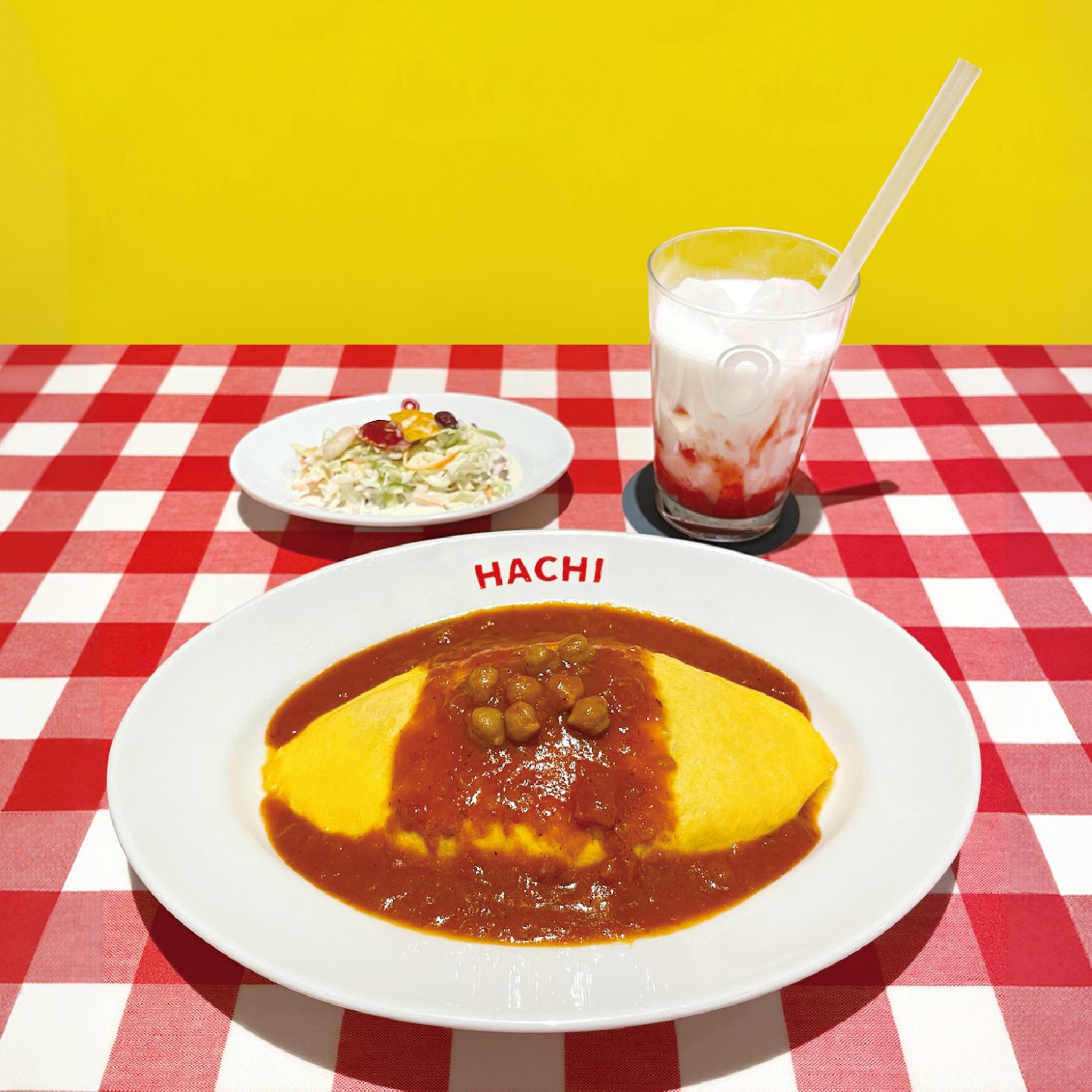 =ひよこ豆のカレーオムライス= - 日本一ナポリタン・伝統のハンバーグの専門店HACHI(ハチ)公式サイト